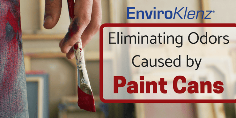Eliminating Odors Caused By Paint Cans - EnviroKlenz